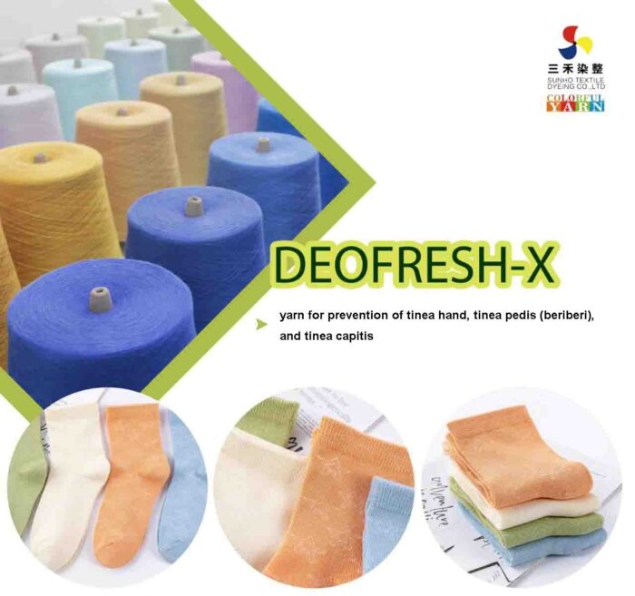 DEOFRESH-X -Yarn Resistant to Trichophyton Rubrum - Juntextile - China ...